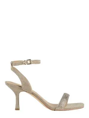 Michael Kors Ankle Strap Sandals - Gold