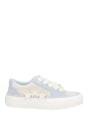Amiri Sky Leather Sneakers - Blue