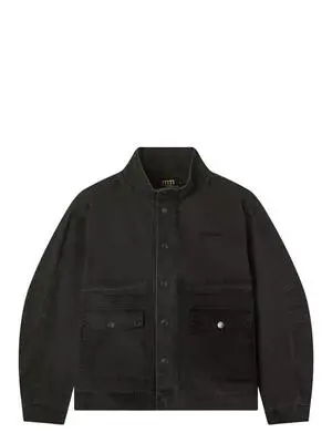 MINI CREAM Buttoned Pocket Jacket - Green