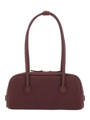 MARGESHERWOOD Boston Shoulder Bag With Embossed Logo - Red