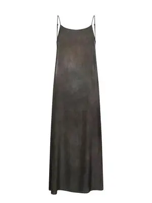 UMA WANG Scoop Ombre Dress Grey