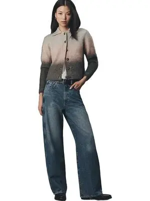DL1961 Taylor High-rise Relaxed Barrel Jeans - Endless Sea