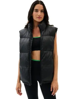 Splits59 Summit Nylon Puffer Vest - Black