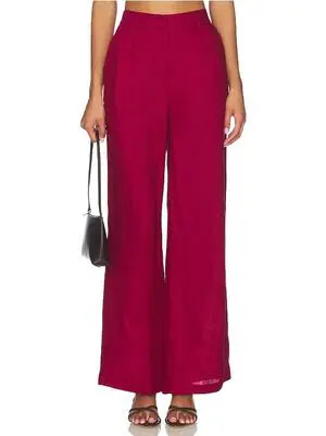 Yumi Kim Bobbi Pant - Burgundy