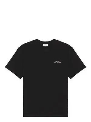 LES DEUX Les Deux Crew Tee In Black.