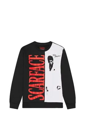 REASON Scarface Crewneck Sweatshirt - Black