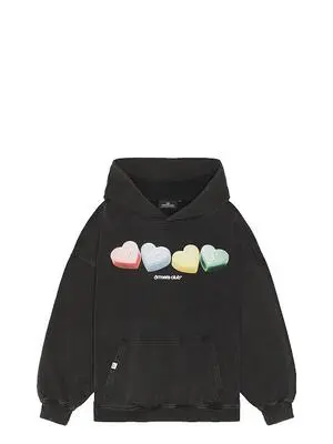 DRMERS CLUB Candy Hearts Hoodie - Black