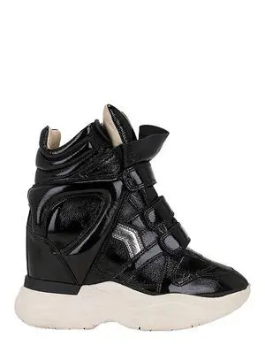 Isabel Marant Balskee Sneaker - Black & Silver