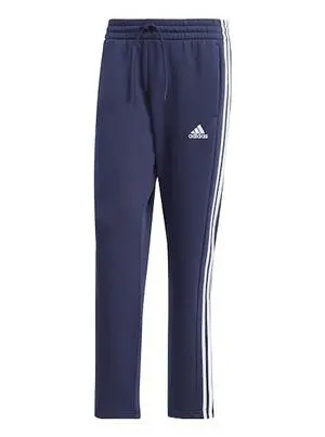 Adidas Essentials 3stripes Open Hem Fleece Pants - Legend Ink