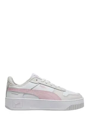 PUMA Carina Street Sneakers - Puma White/rose Mauve/feather Grey