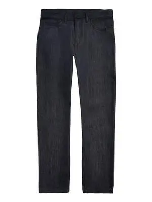 Moncler Straight Leg Comfort Denim Jeans - Blue