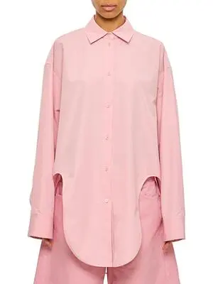 Loewe Asymmetric Shirt - Rose