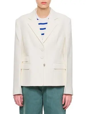 WALES BONNER Classic Jacket - White