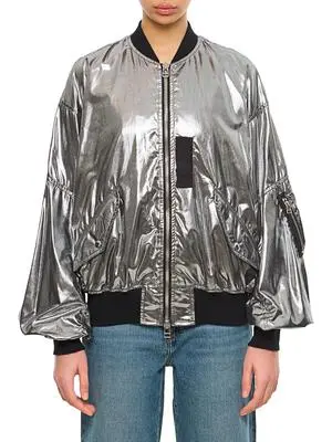 Junya Watanabe Bomber Jacket - Silver