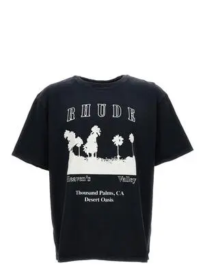 Rhude T-shirt 'thousand Palms - Black