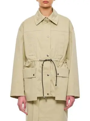 HALFBOY Parka With Pockets And Drawstring