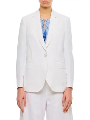 Alberto Biani Tailored Jacket - White