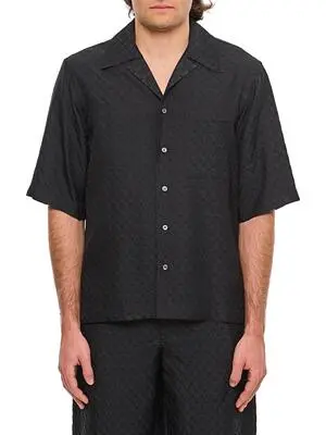 Alexander McQueen Short Sleeve Shirt - Black