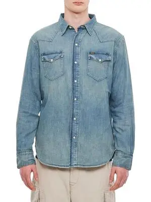 Polo Ralph Lauren Denim Shirt - Sky Blue