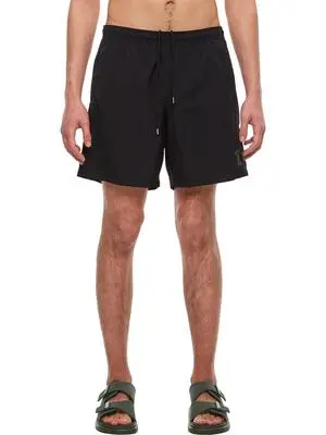 Alexander McQueen Varsity Skull Swimsuit - Black