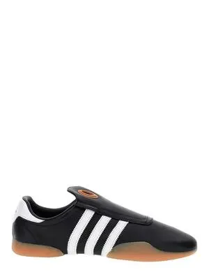Adidas Originals By Alexander Wang Taekwondo Mei Leather Sneakers - Black