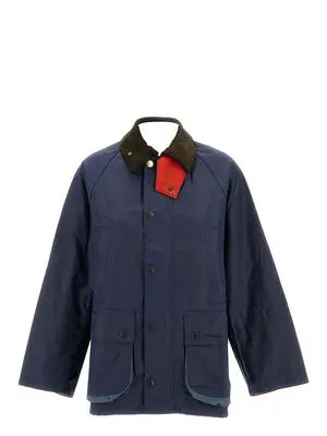 BARBOUR Paul Smith Love Waxed Cotton Jacket