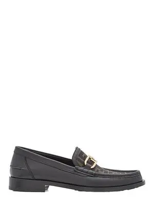 Fendi O'lock Loafers - Black