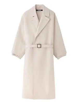 Jacquemus The Trapeze Trench - White