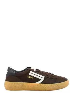 PURAAI Logo Detail Lace-up Sneakers - Brown