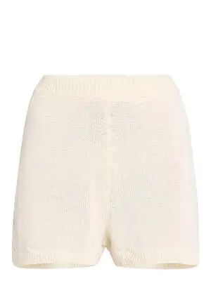 Loulou De Saison Andel Cotton Knit Shorts - Ivory