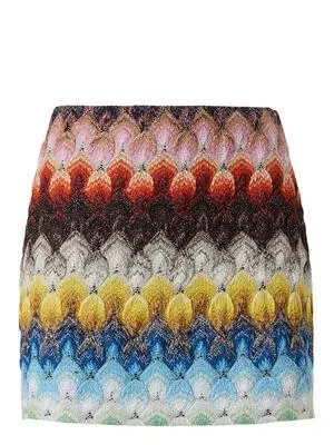 Missoni Knit Mini Skirt Multi
