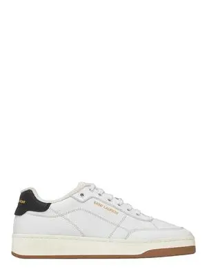 Saint Laurent SL/61 Lace Up Sneakers Black/gold