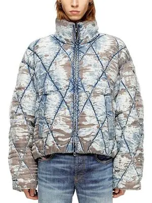 DIESEL® Quilted Denim Jacket