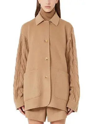 Max Mara Wool Coat - Camel
