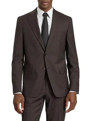 Ted Baker London Wright Twill Modern Fit Suit Jacket - Brown