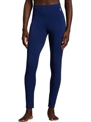 Ralph Lauren Mid Rise Leggings - Navy