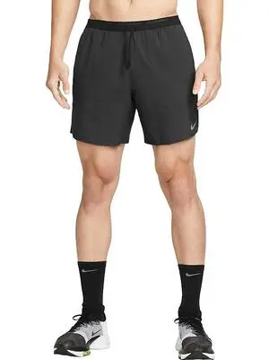 Nike Stride Brief Lined 7" Running Shorts Black/reflective Silver