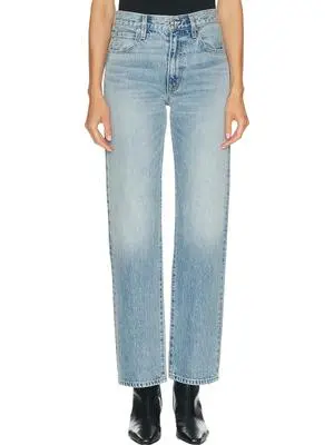 SLVRLAKE Kendra High-rise Straight-leg Jeans - Back To Zero