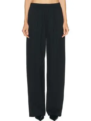 Wardrobe.NYC Opaque Lounge Pant - Black