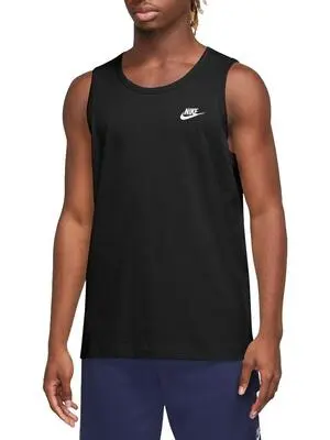Nike Club Tank Top - 10 Black/white
