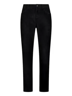 Roberto Cavalli Logo-detail Jeans - Black