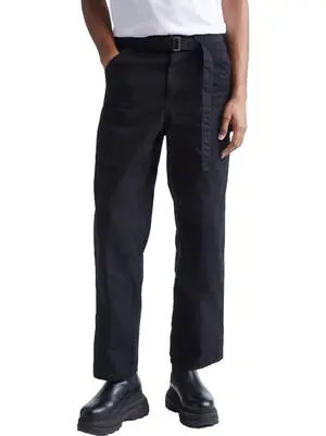 Sacai X Carhartt Wip Duck Canvas Carpenter Pants - Black