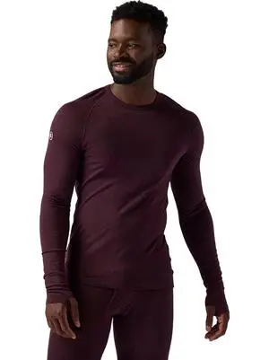 BACKCOUNTRY Cedars RWS Merino Lightweight Crew Baselayer Top Jupiter