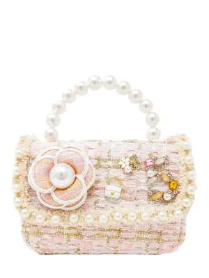 PUTTISU Pearl Garden Handbag - Rosy Peony