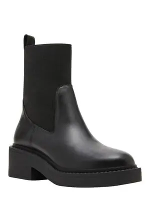 Blondo Frankie Waterproof Chelsea Boot - Black Leather