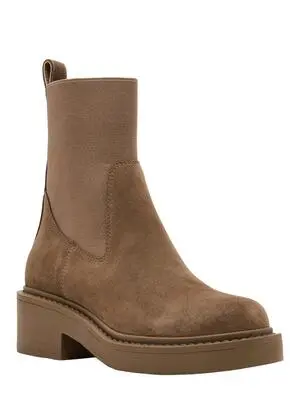 Blondo Frankie Waterproof Chelsea Boot - Taupe Suede