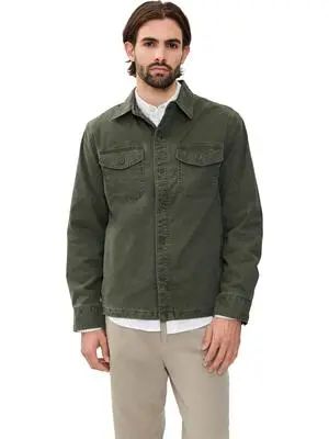 Faherty Brand Lakeside Cpo Jacket - Fall Evergreen