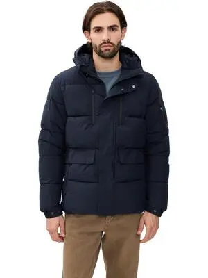 SAVE THE DUCK Quilted Alter Parka - Blue Black
