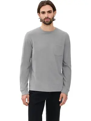 Vince Sueded Jersey Pocket Crew Tee - H Mouse