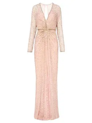 Jenny Packham Nina Embellished Gown - Bunny